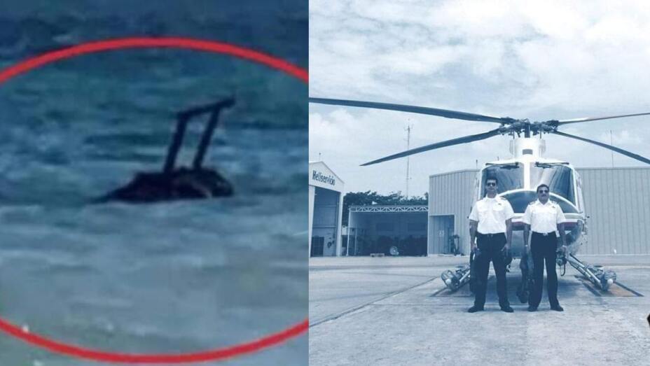 Pemex reporta la caída de un helicóptero cerca de la Sonda de Campeche - ..:: Visión Peninsular